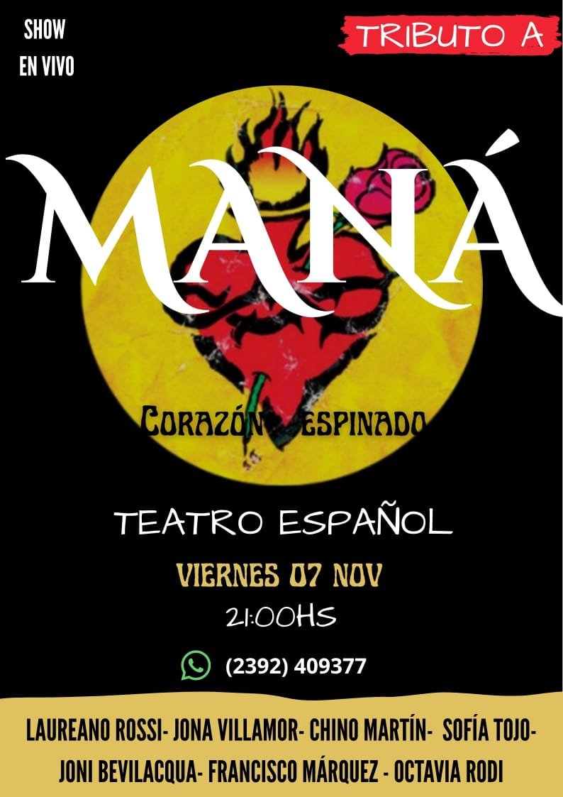 Tributo a Maná: «Corazón espinado» - Cultura para Armar